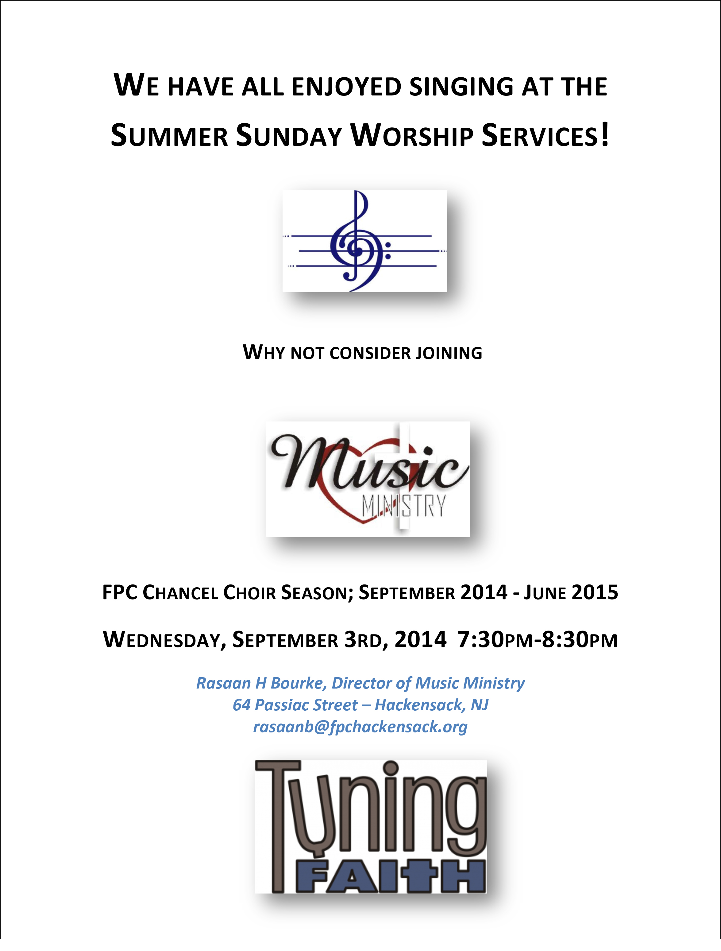 Looking to Sing in the Choir? Check This Out! | First Presbyterian ...